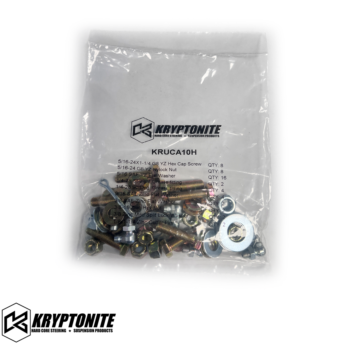 KRYPTONITE UPPER CONTROL ARM HARDWARE KIT – Show Off Motorsports