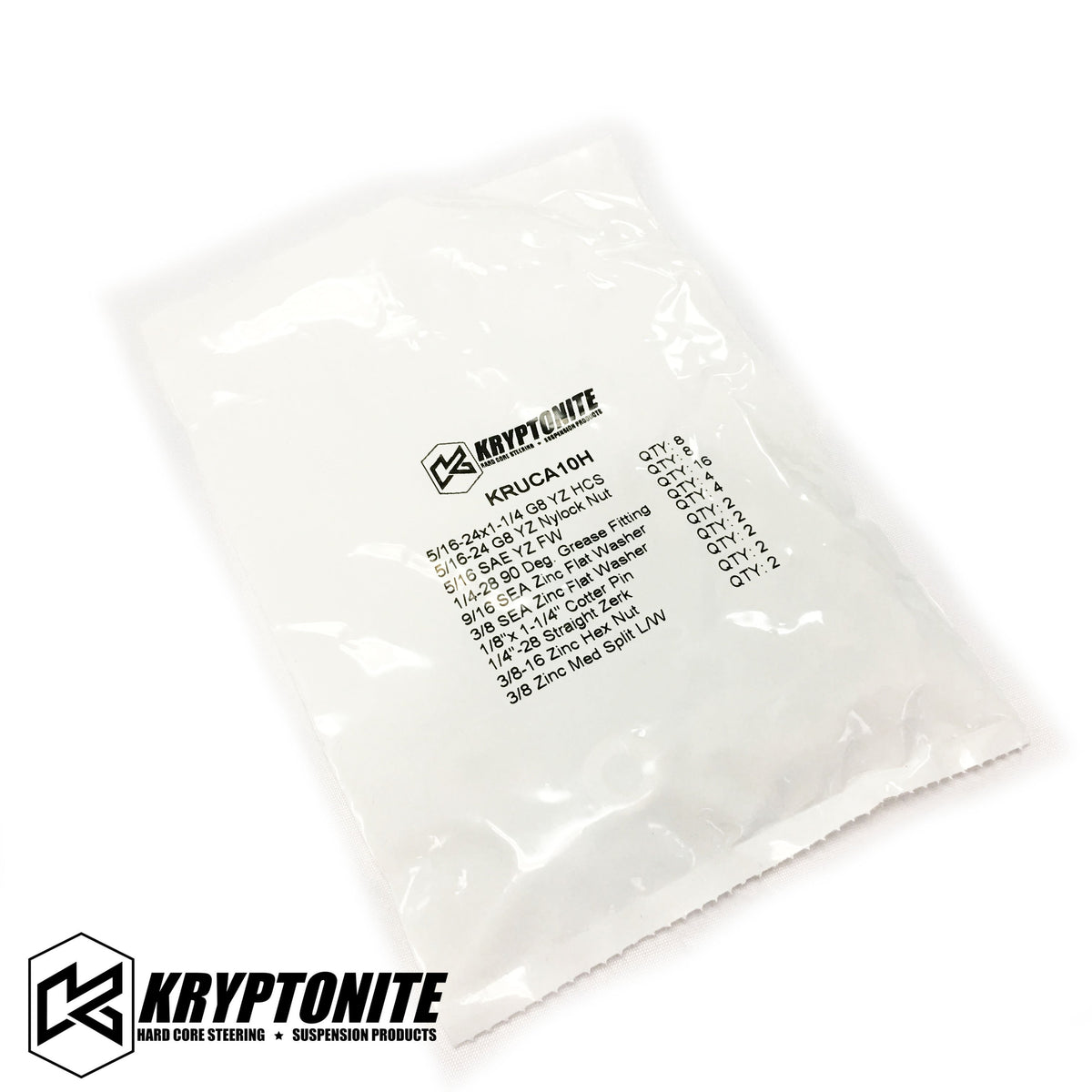 KRYPTONITE UPPER CONTROL ARM HARDWARE KIT 2011-2019 – Show Off Motorsports