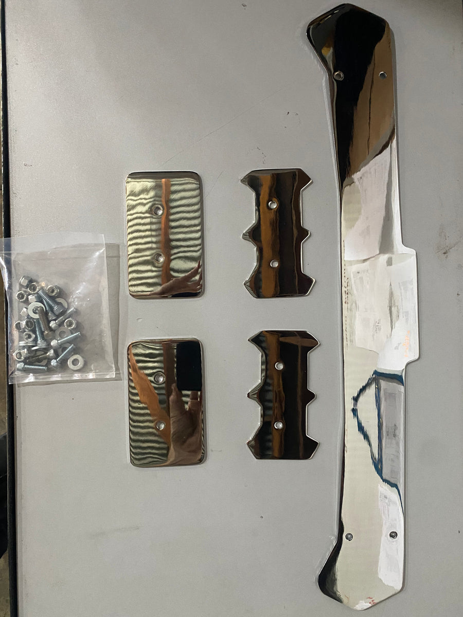 BACKING PLATE 5 PIECE KIT 2011-2019 CHEVY/GMC 2500/3500 7-9" FTS LIFT ...